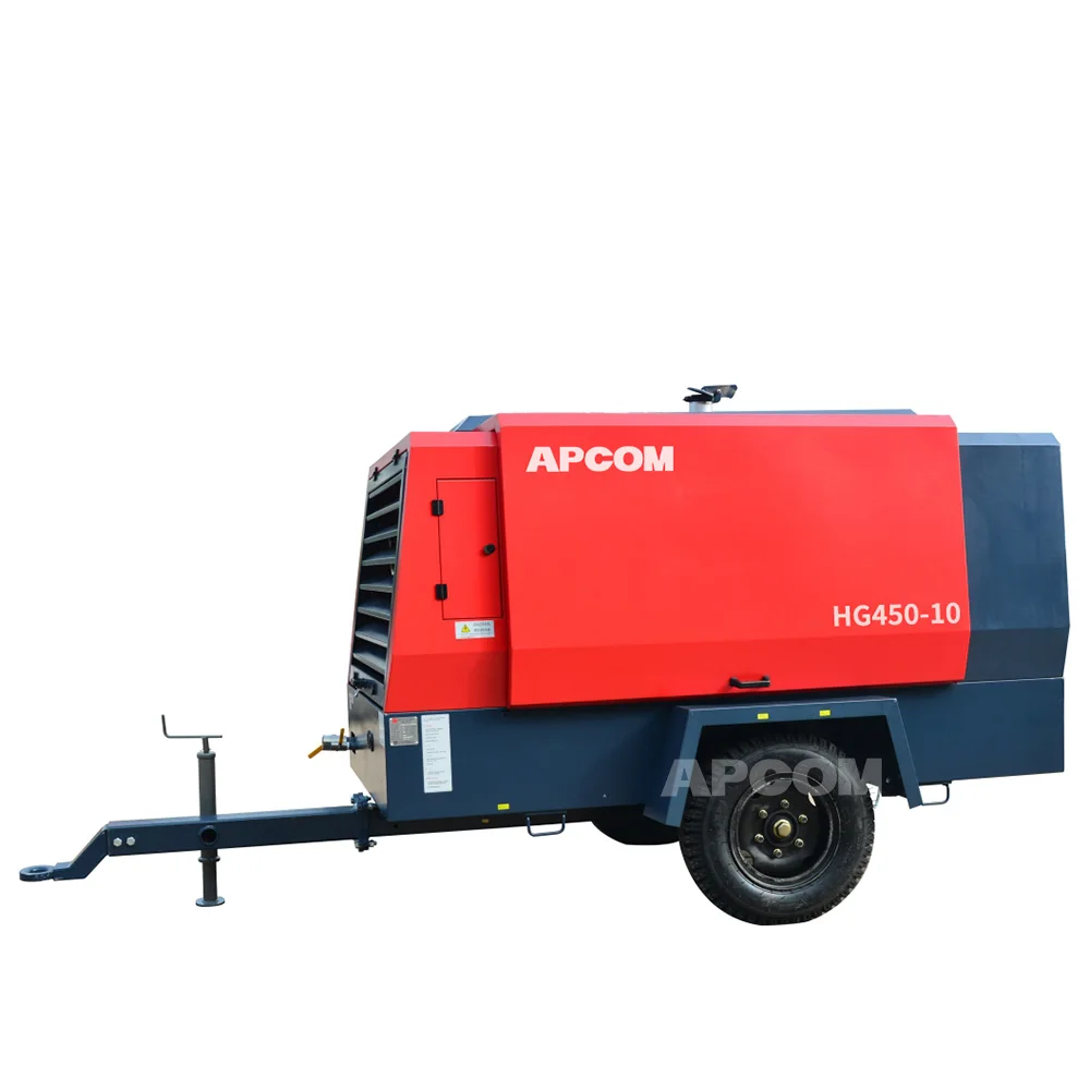 13bar 400cfm Cummins Diesel Compressors Mining 180psi Screw Air ...