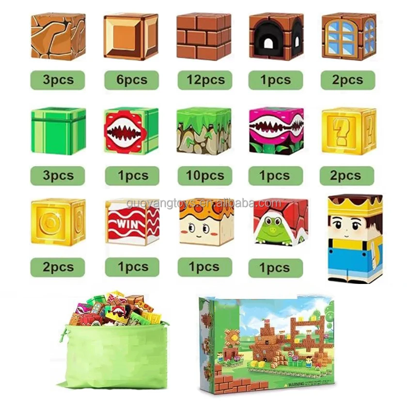 3d Magnetic Building Cubes Assembly Game Magnetic Build Blocks ...