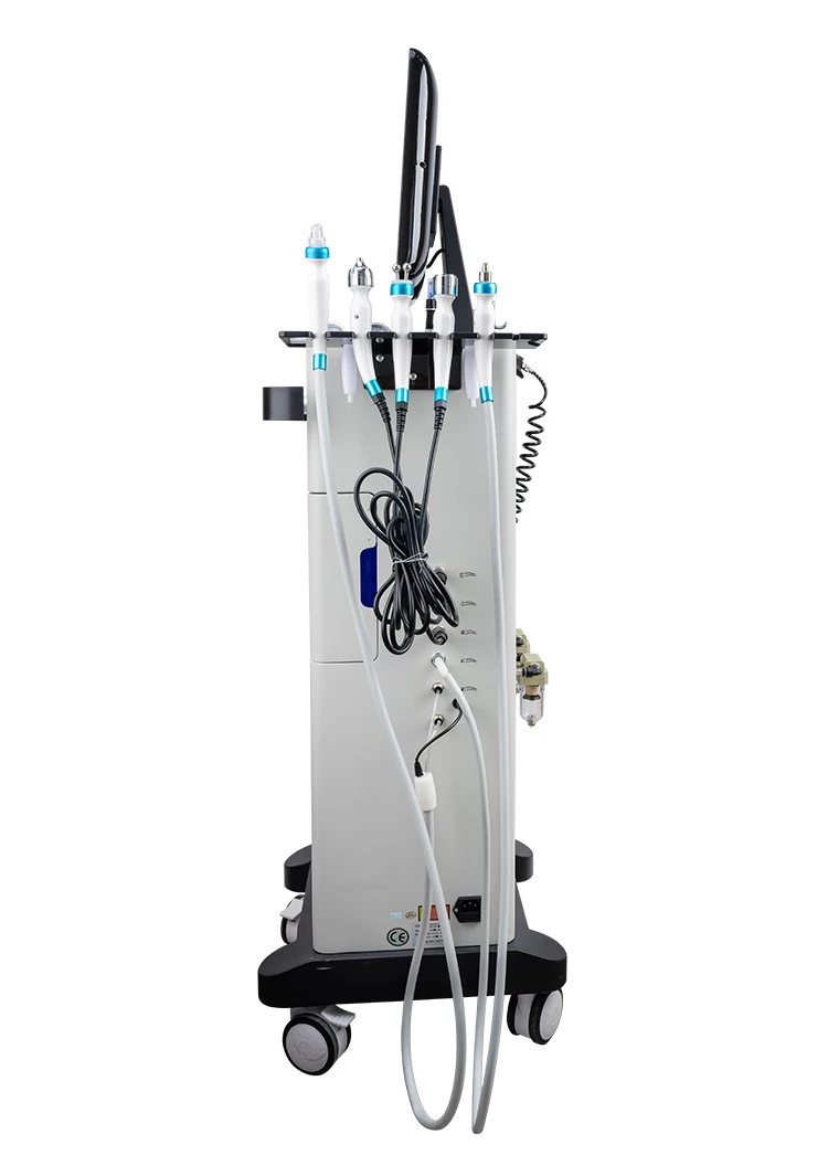 14 1 H2O2 Microcurrent Massager Microdermabrasion Facial Hydra Beauty ...