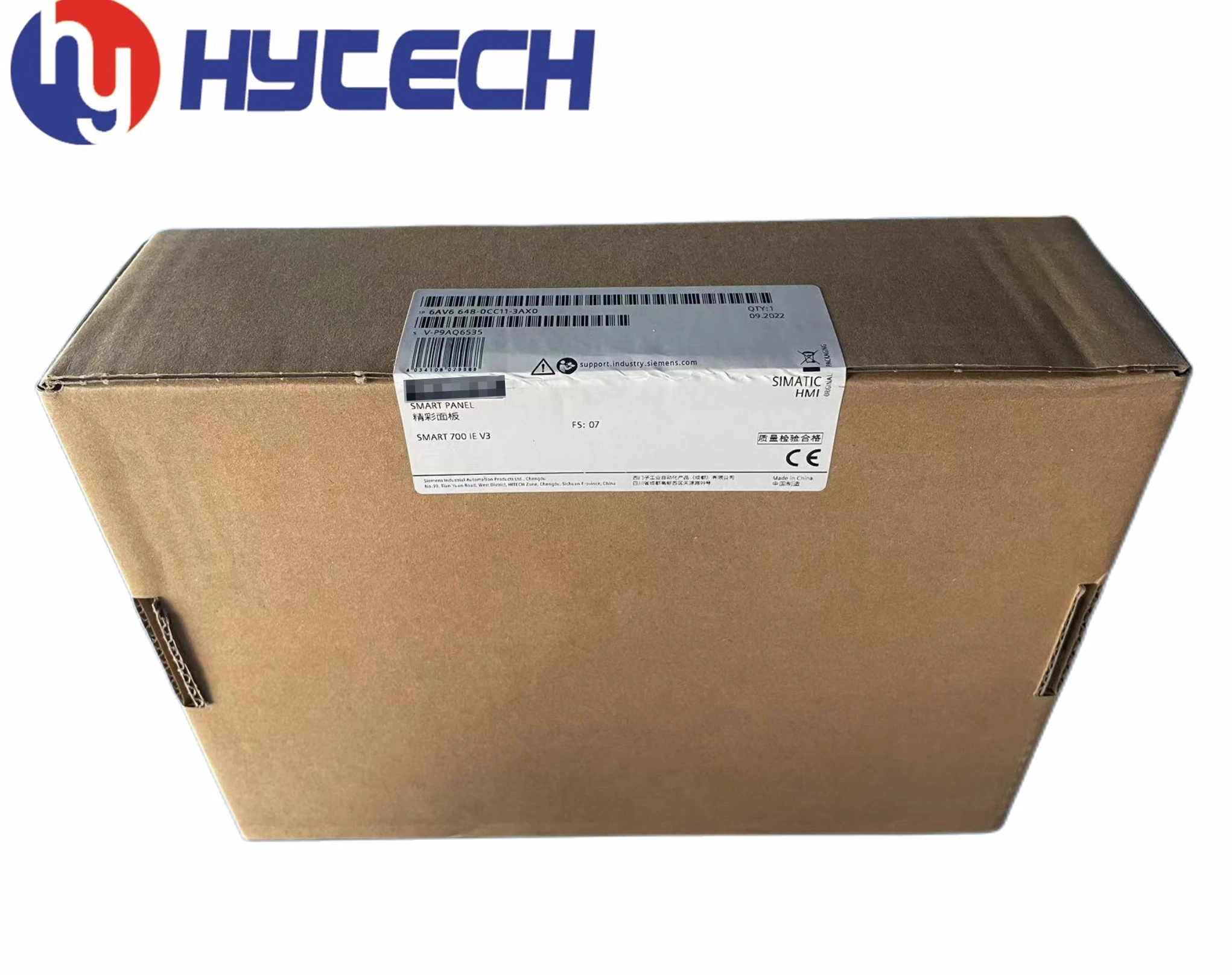 Siemens Simatic Hmi Smart Line 700 Ie V3 7" Widescreen Tft Display ...