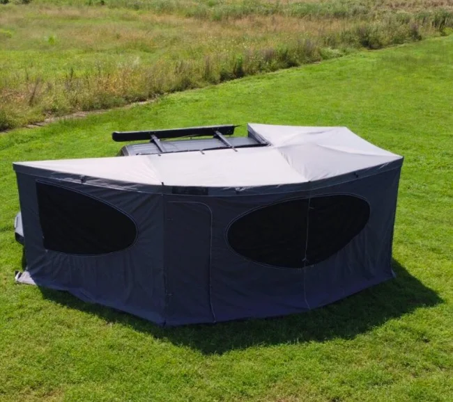 Glamping Upgrade - Extra Large Batwing Car Roof Top Tent Awning
