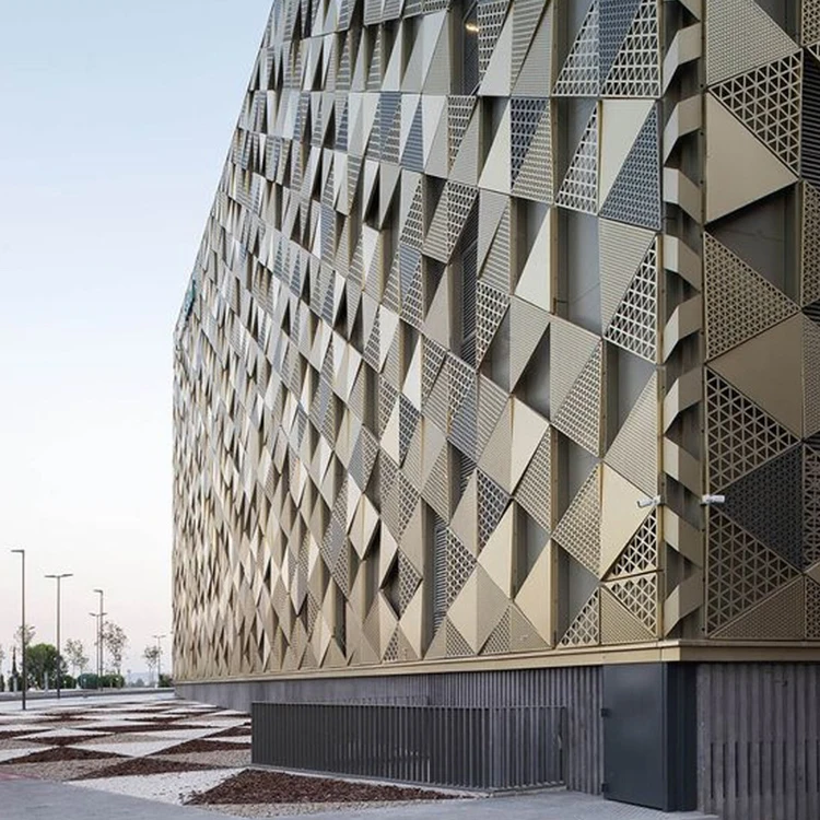 Aluminum Perforated Facade Panels for Modern Building Aesthetics