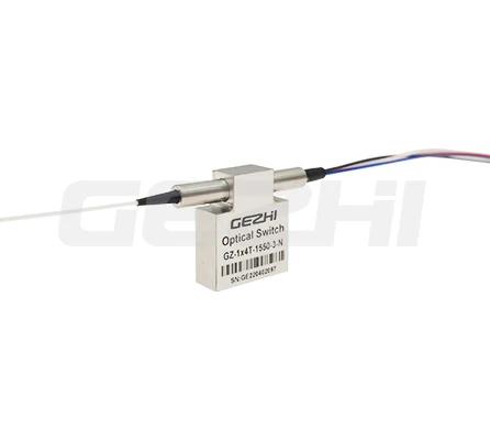 1x4 mechanical optical core switch with customized wavelength 780nm ...