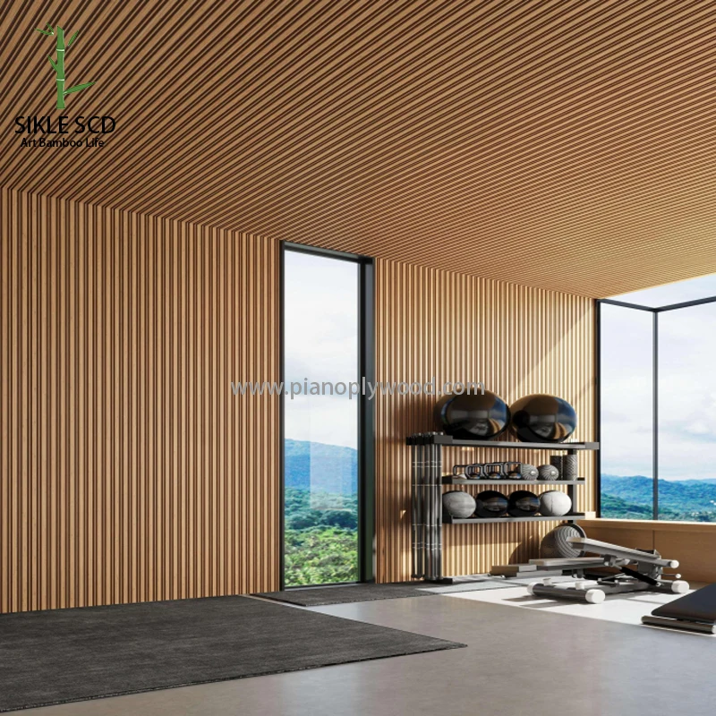 Skcecl001 Bamboo Cladding Exterior Wall Cladding Sikle Scd - Buy Bamboo ...