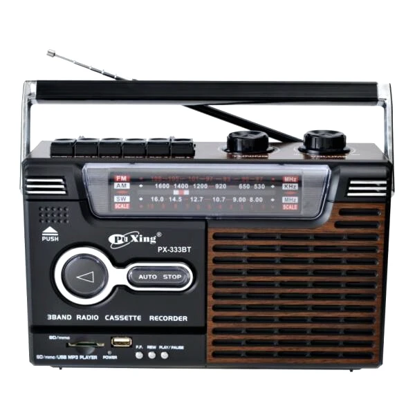 2024 Portable Multiband Radio Dc 6v Radio Fm Am Sw 3 Band Cassette ...