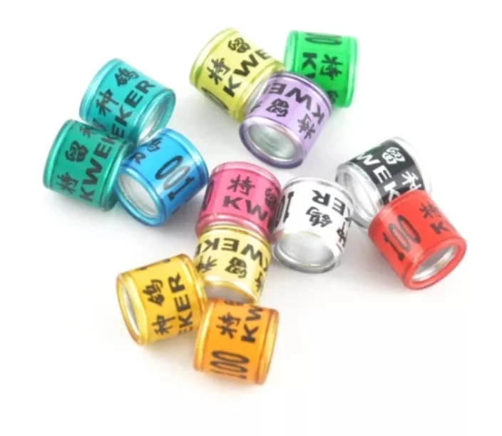 Good Quality Lazer Engraving Print Ring For Pigeon Personalizados ...