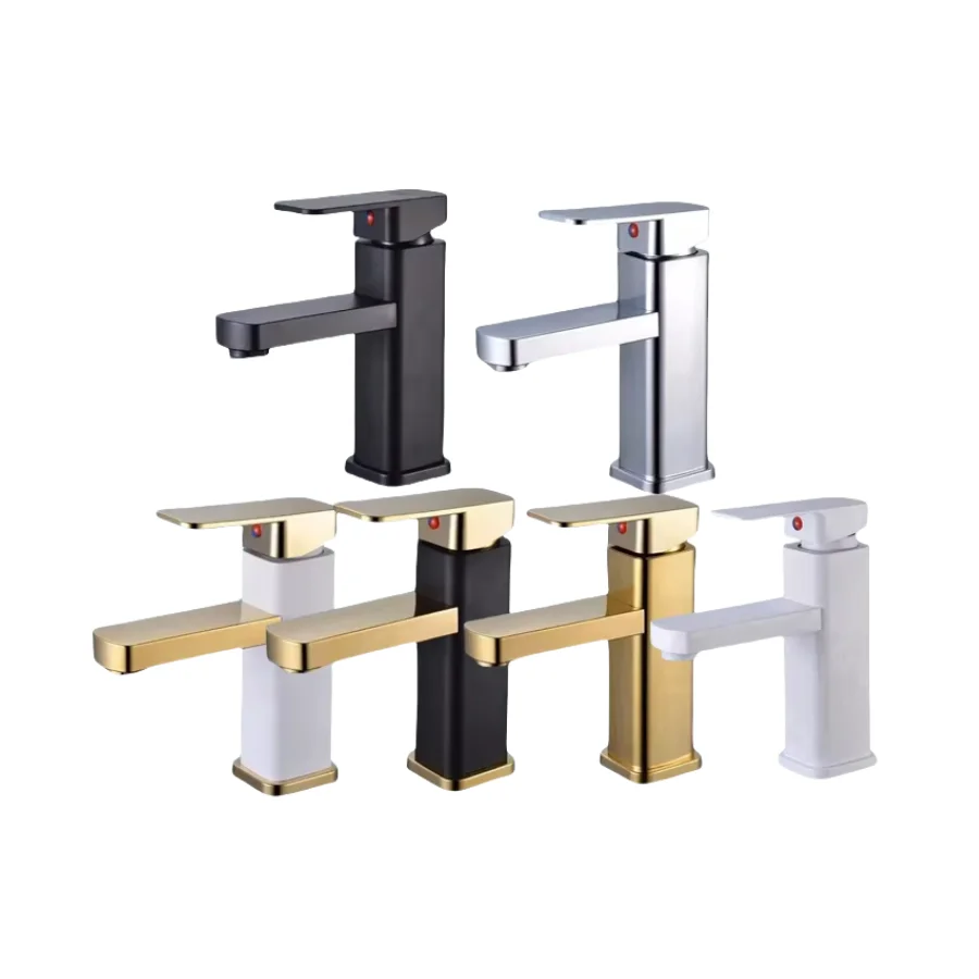 Bedroom Bathroom Faucet Steel Cold Hot Water Accessories Kitchen ...