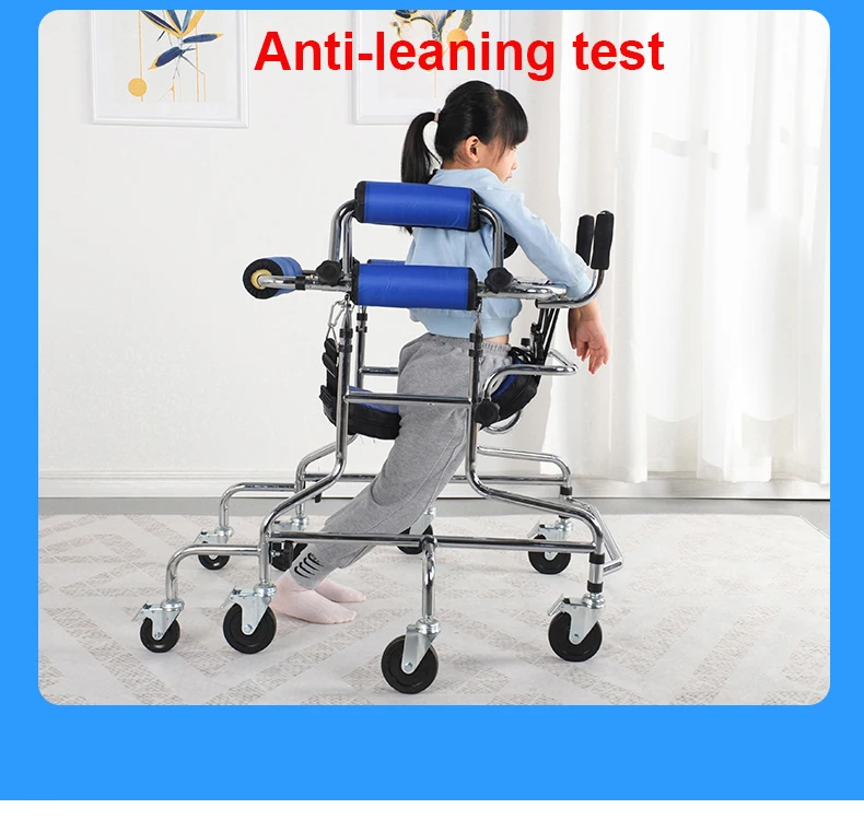 Size L Anti Rollover Disabled Children Walking Aids Hemiplegia Lower ...