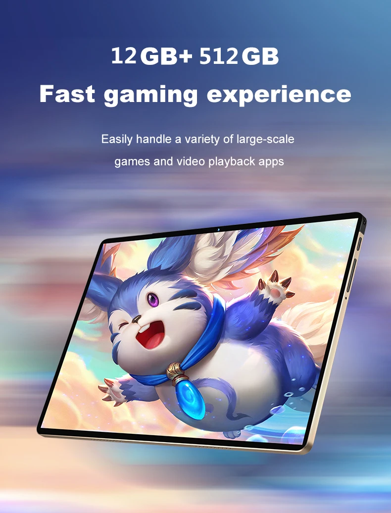 P50 10 Inch Dual Sim Android 10 Tablet PC, 12GB RAM, 512GB Storage, 5G ...