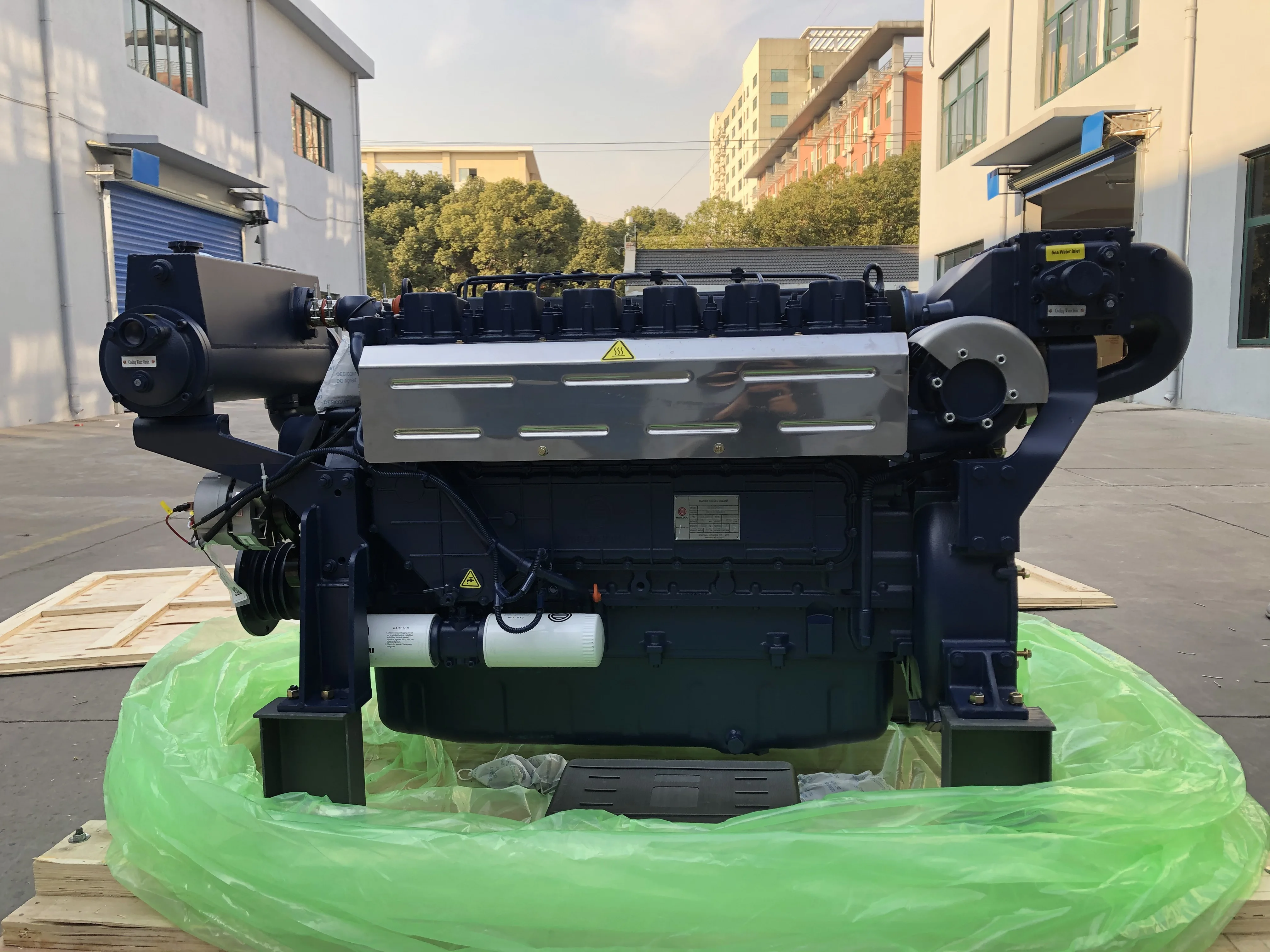 Wd10c278-21 Marine Diesel Engine Turbocharged In Line Water Cooled ...