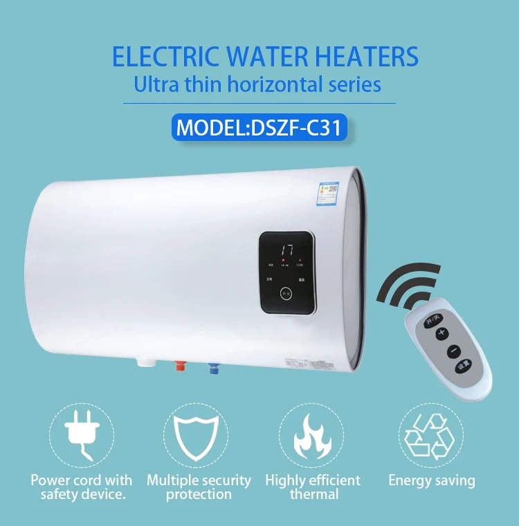 1.5/ 2.0k.w Horizontal Electric Water Heater,Household Heat Storage ...
