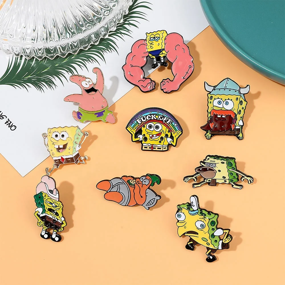 Custom Cartoon Logo Anime Characters Soft Enamel Pins For Bag Hats ...