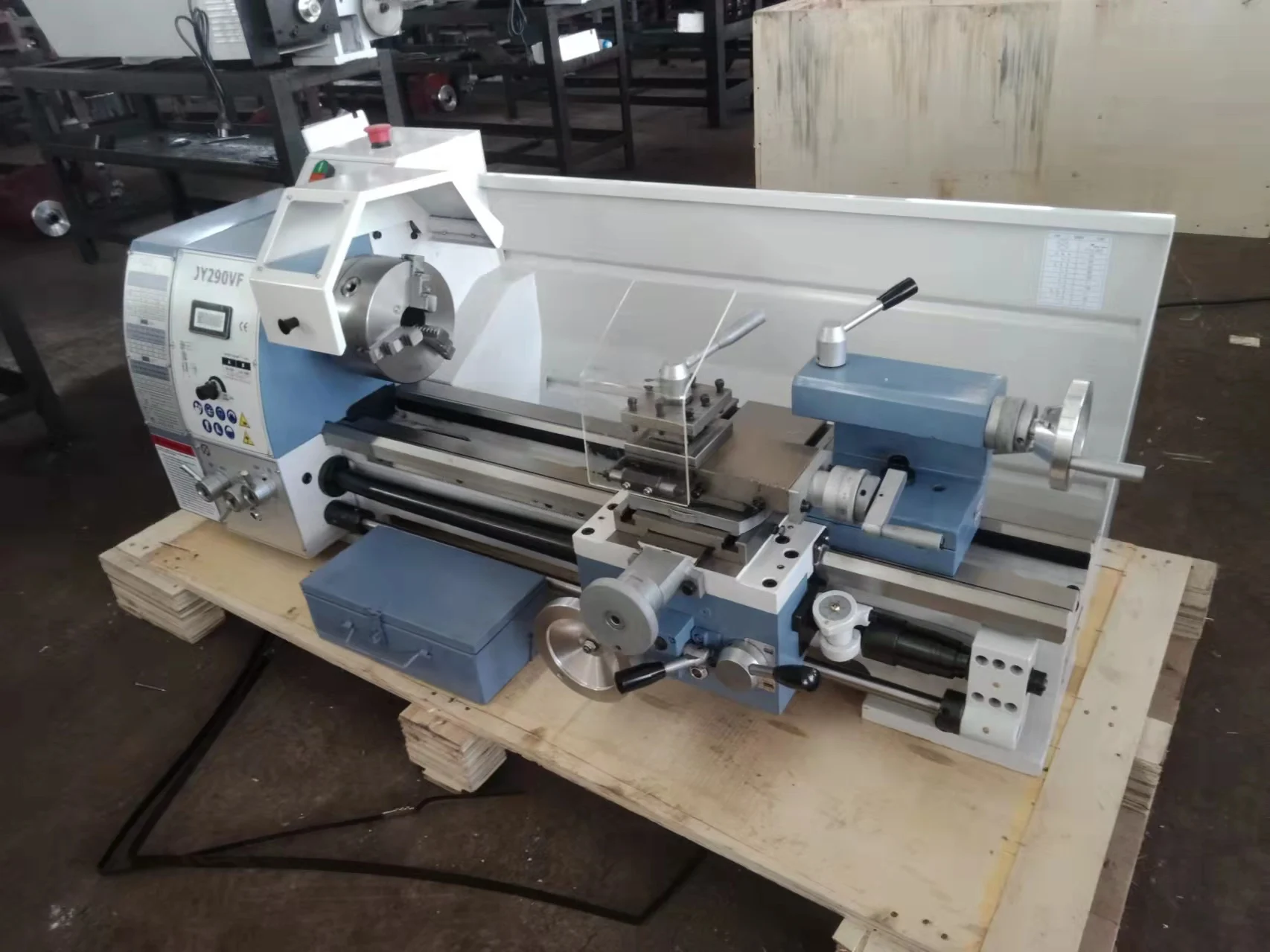 New Condition Metal Bench Lathe Machine Tools Jy290vf With Ce Standard ...