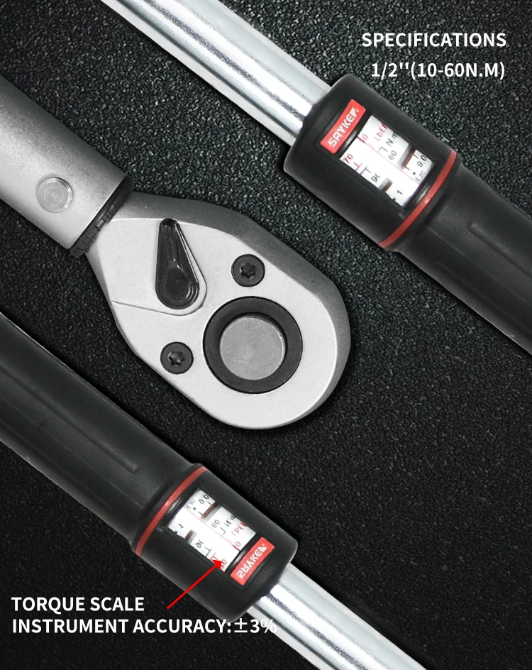 High Precision Drive Torque Wrench High Quality 1/2 Inch Dr 60-330 N.m ...