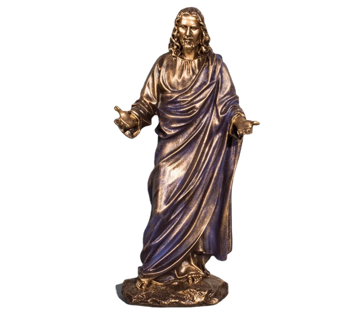 Souvenir Jesus Christ Statue Christian Sculpture Holy Father Figurine ...