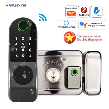 Korea Digital Door Lock Smart Multiple Functions Handle Lock Waterproof ...