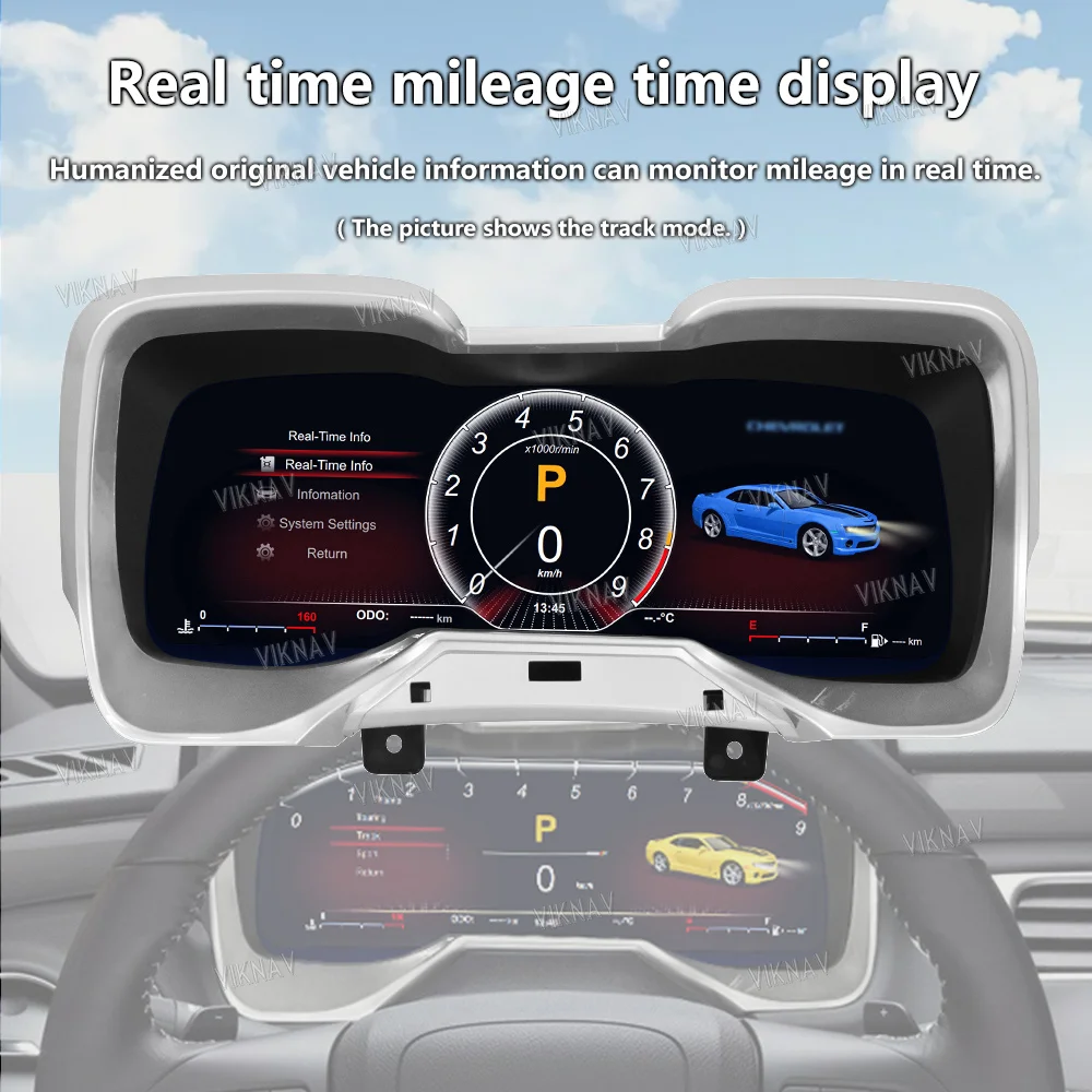 Cockpit LCD Speedometer for Chevrolet Camaro 2010-2015