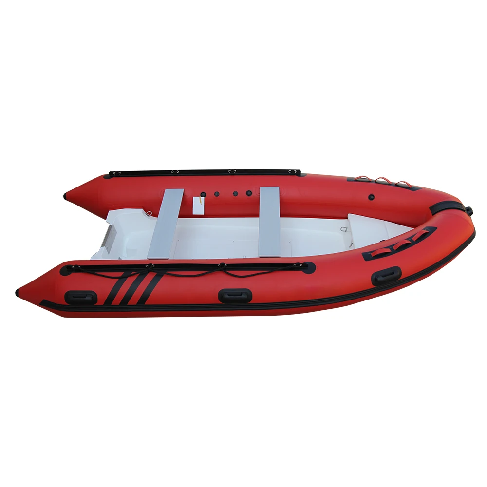 13ft Inflatable Rib Boat Fiberglass Deep V Rescue Boat Rib 390 - Buy ...