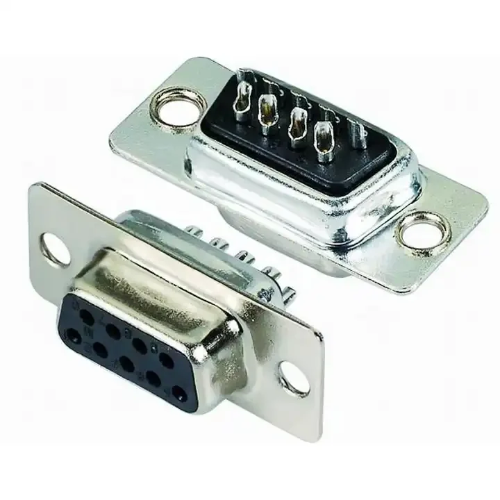 D-sub 9pin Soldered Female Connector - Buy D-sub 9pin Female Connector ...