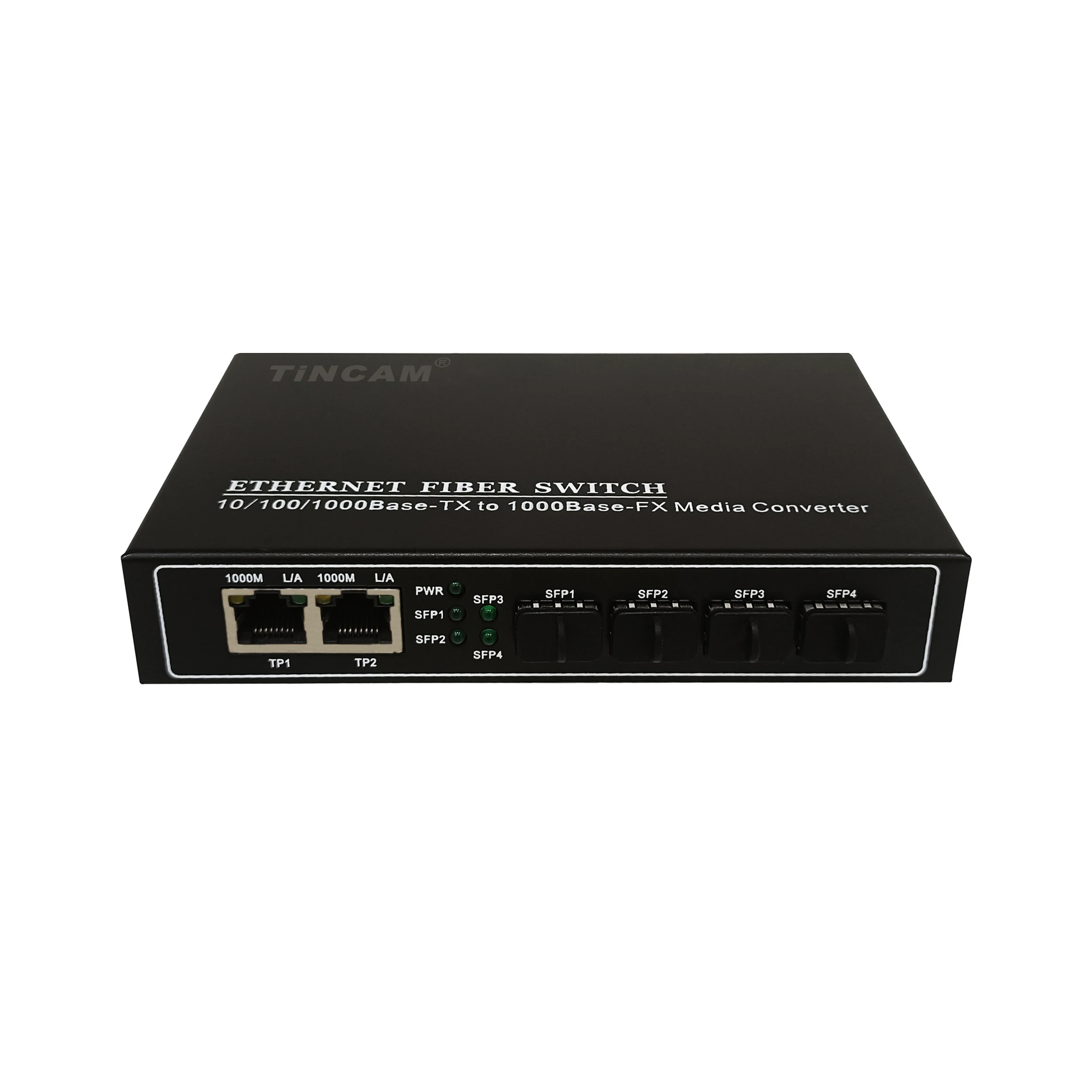 Tincam Ethernet Switch - 6 Port Metal Network Solution