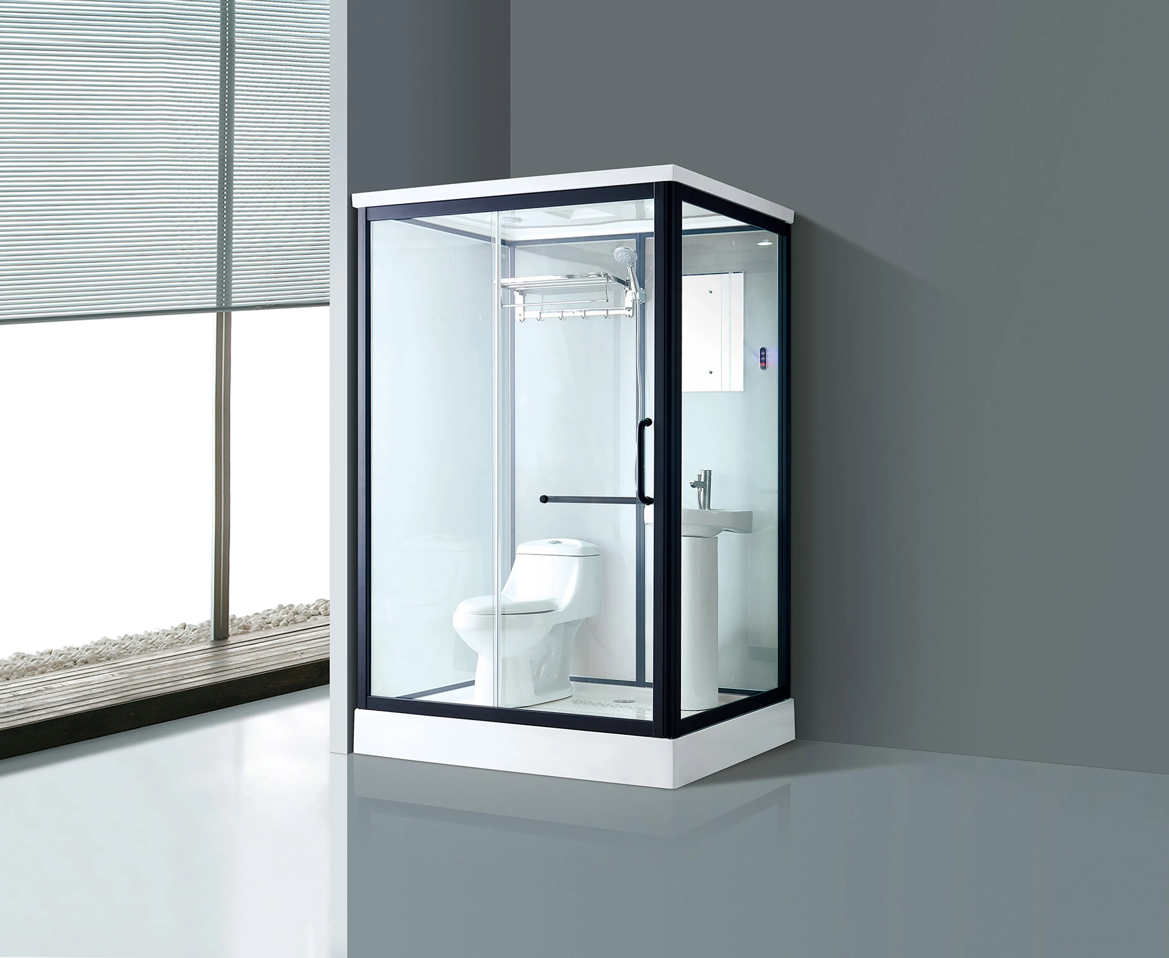 Kmry Bathroom Prefab Shower Room - Modern All-in-One Unit