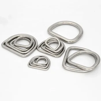 Custom Fully Weld Metal D-ring Stainless Steel Adjustable Seamless D ...