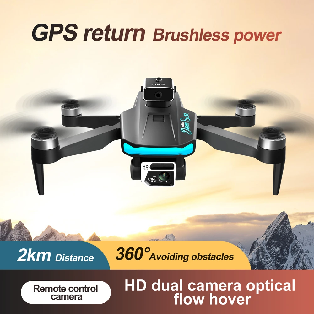 S132 8K Drone - Professional Camera with 360 Obstacle Avoidance
