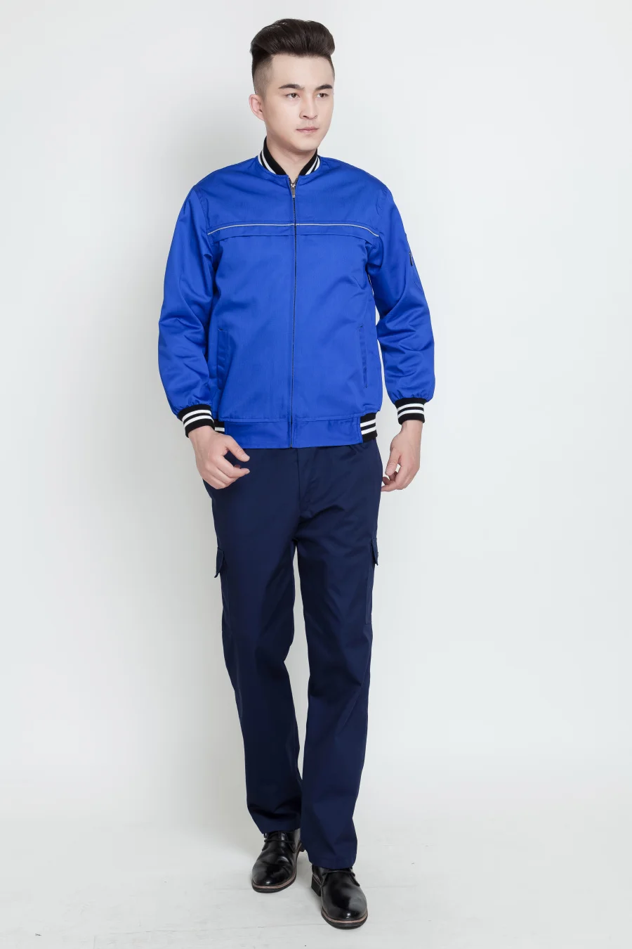 Twill Fabric Industrial Uniform Design Safety Work Suit Clothes For Men ...