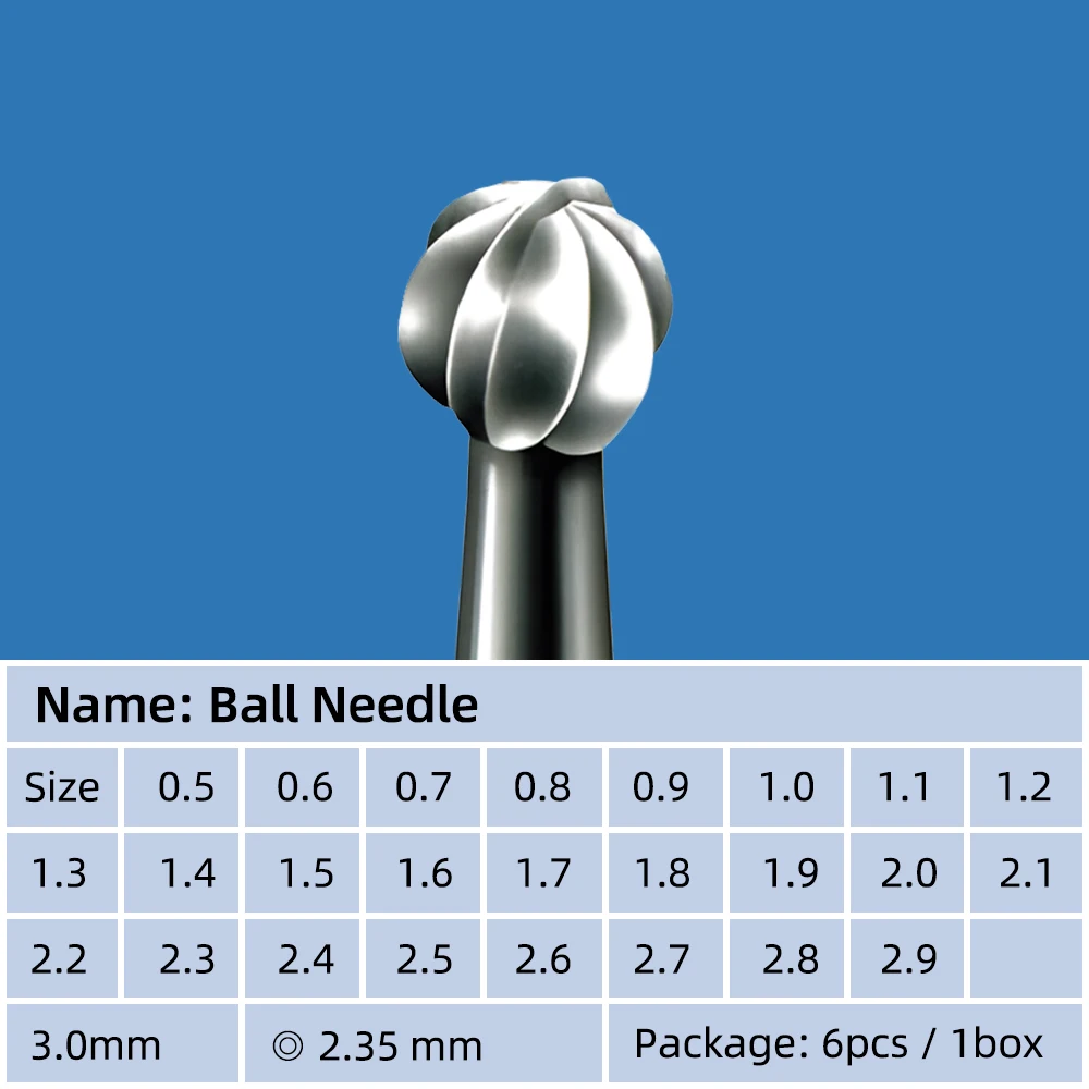 2.35mm Handle German Blue Box Tooth Needle Wave Needle