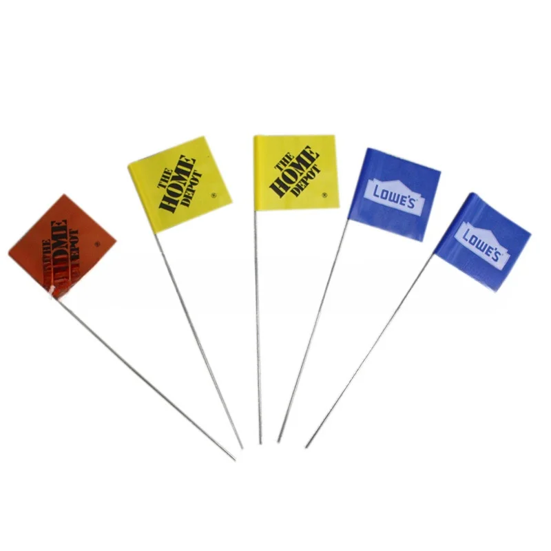 Custom Marking Flag Custom Colored Flag Measurement Mark Irrigation Flag Hot Sales - Buy Marking ...