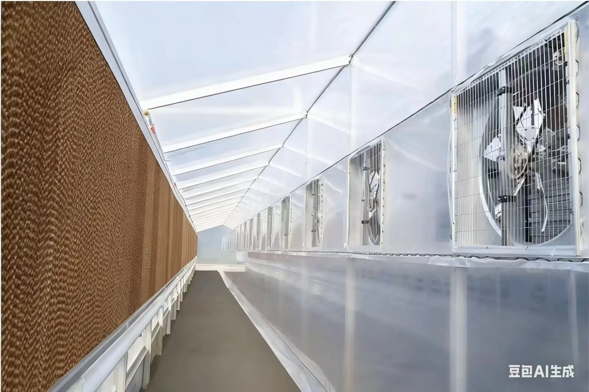 Skyplant Gothic High Poly Square Greenhouse - Low Cost