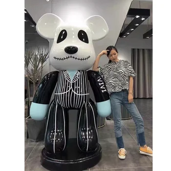 Kaws Figure 4ft Bearbrick Building Blocks Bears Violent Home Decorative ...
