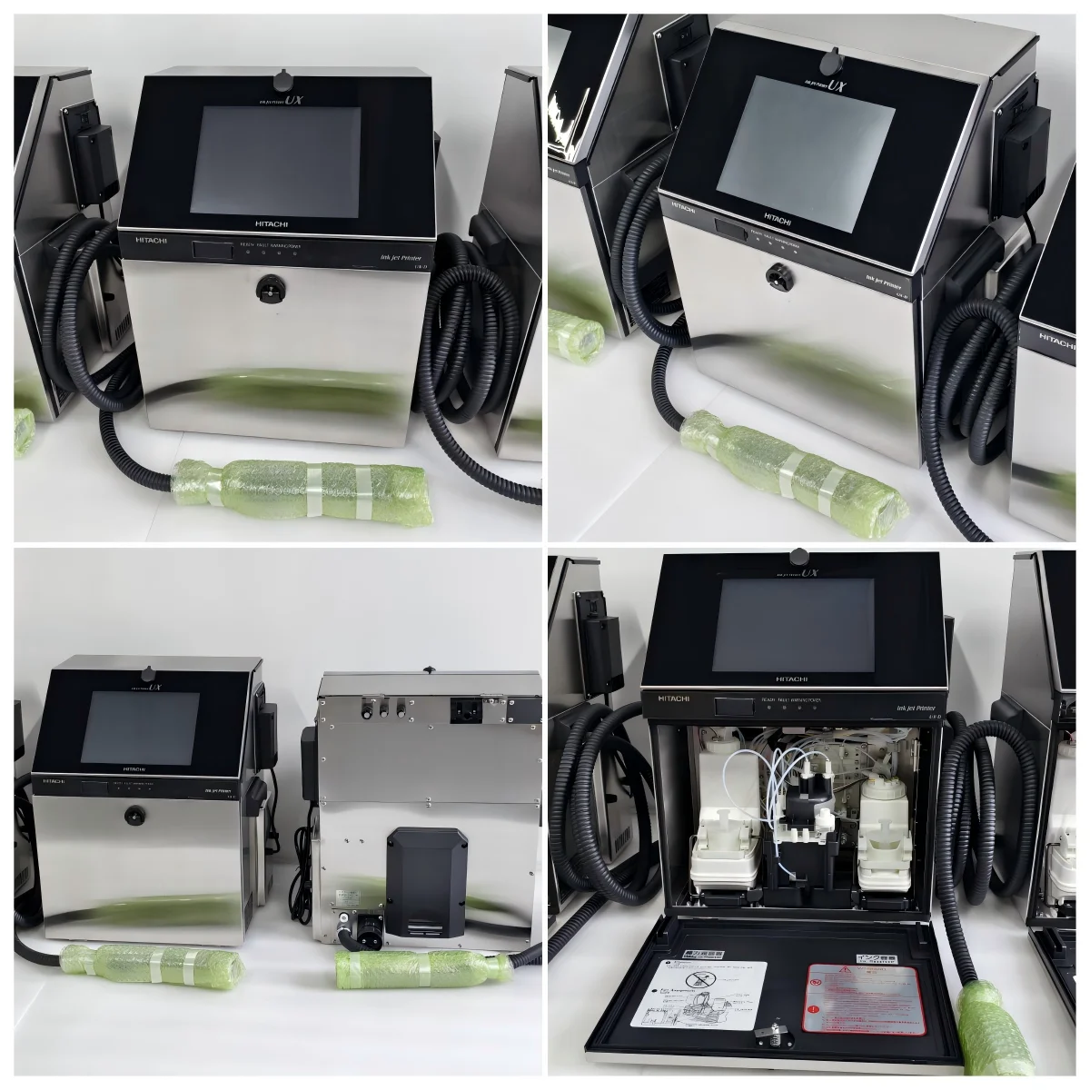 Industrial Cij Inkjet Printer UX-160W Batch Code Expiration Date and ...