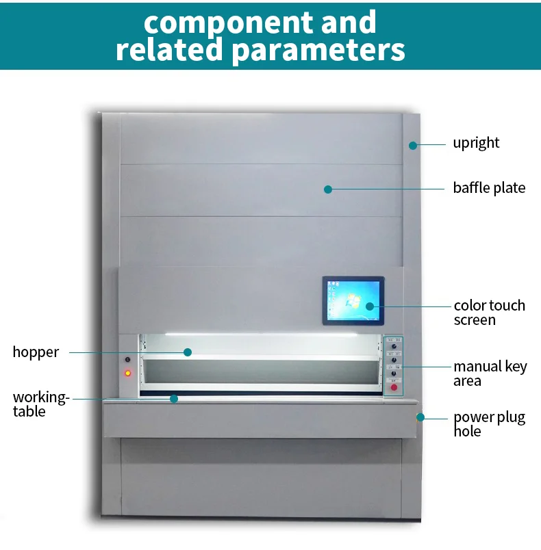 Smart Vertical Carousel Storage System for Efficient Warehousing