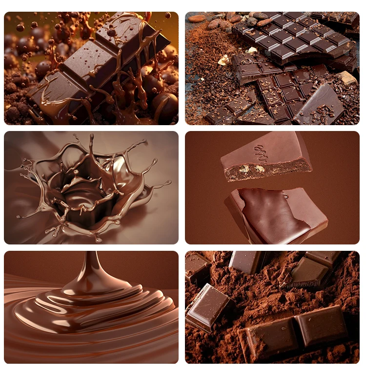 Manual Enrobe Temper Chocolate Bar Vibrate Table Temperature 8kg ...