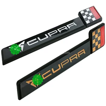 Logo Car Stickers Cupra Race Flag 3d Three-dimensional Pattern ...