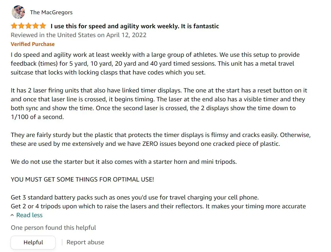 Speedtech S-003 Wireless Laser Timer - Precision Training