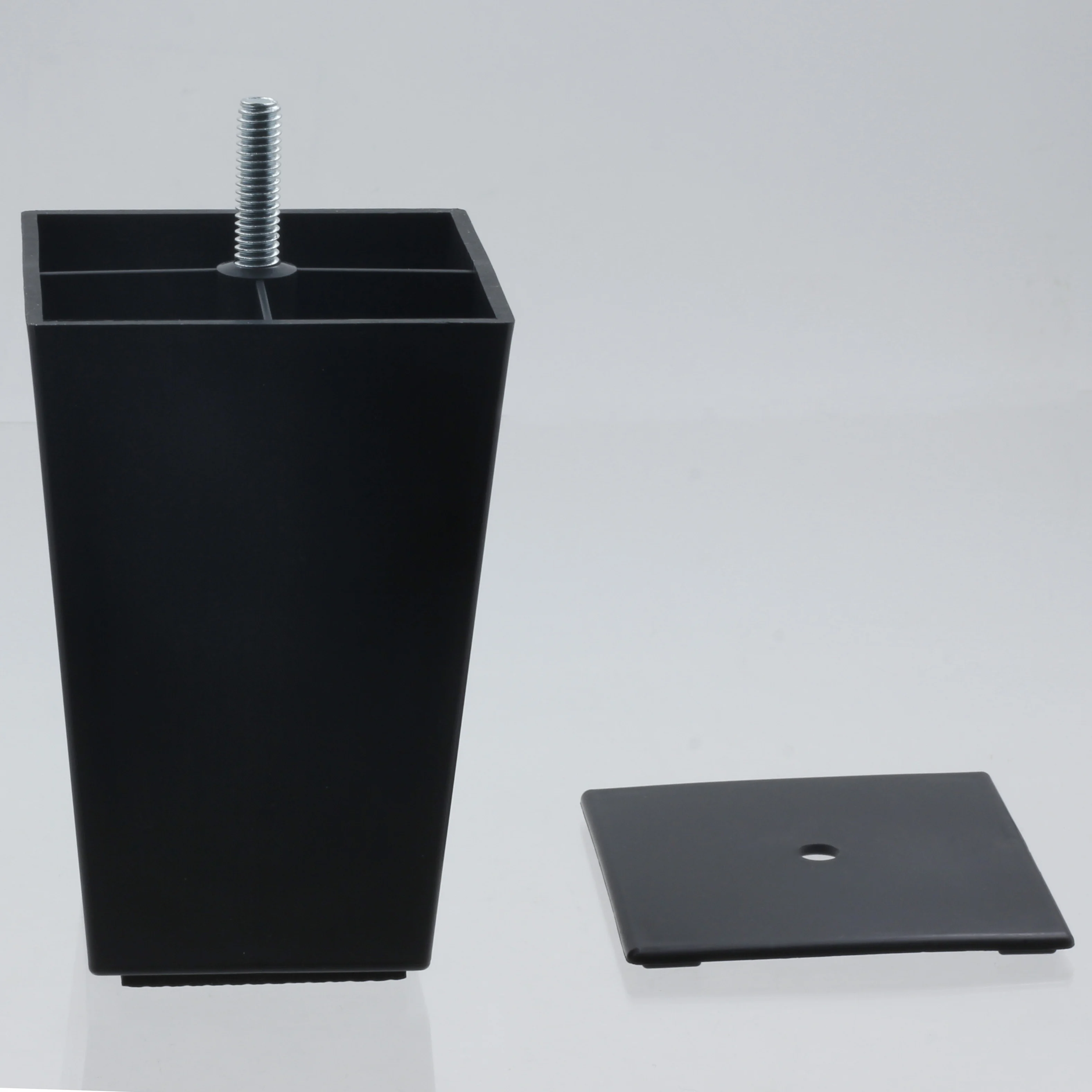Modern 100mm High Plastic Sofa Leg Adjustable Furniture Legs for Dining ...
