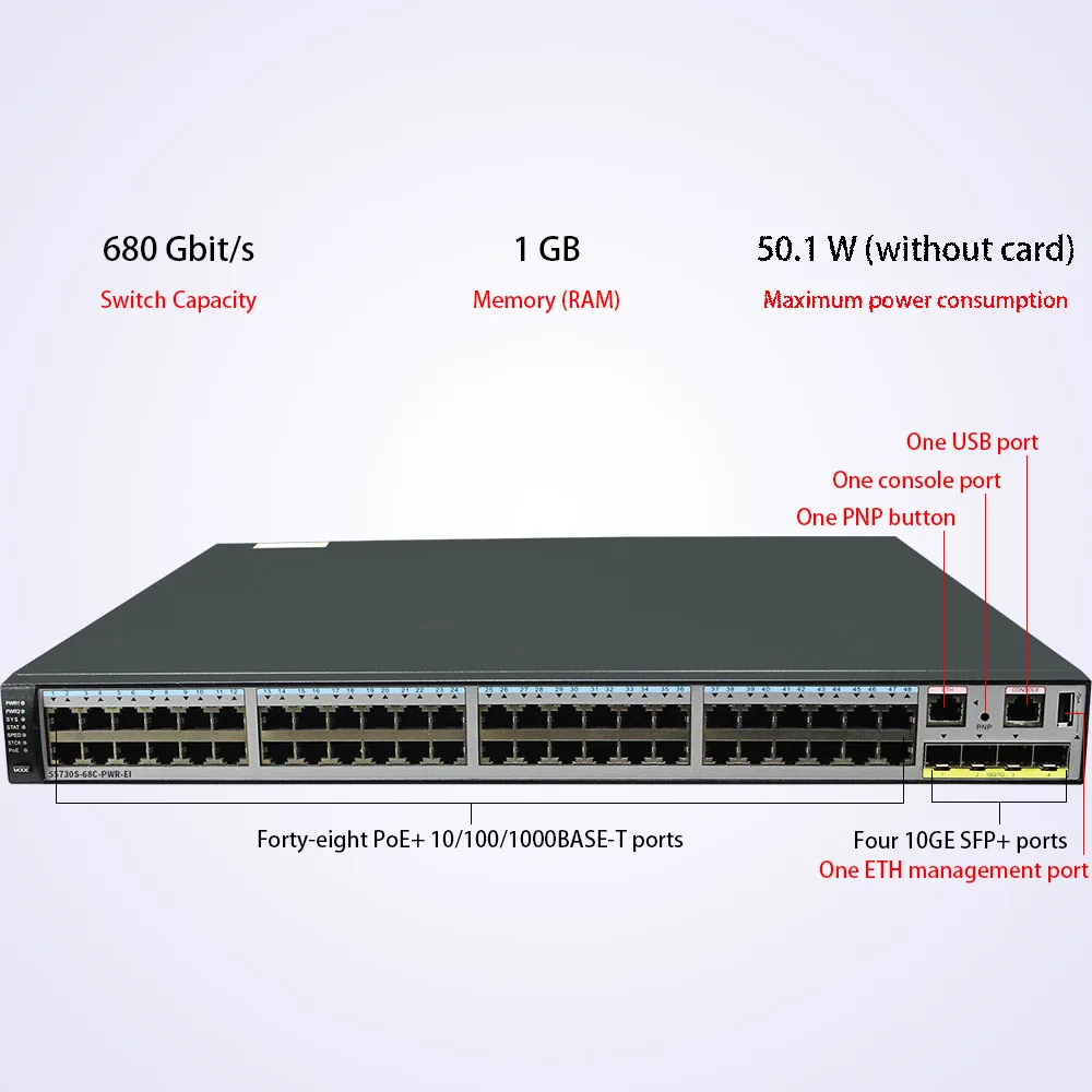 Outdoor Ethernet Switch S5730s-68c-pwr-ei Gigabit Network Switch Of ...