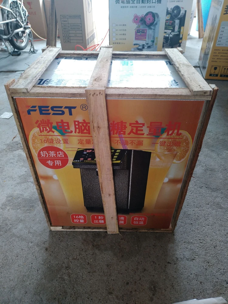 Fest Bubble Tea Machine 16 Dose 8 Liter Syrup For Bubble Tea Coffee ...