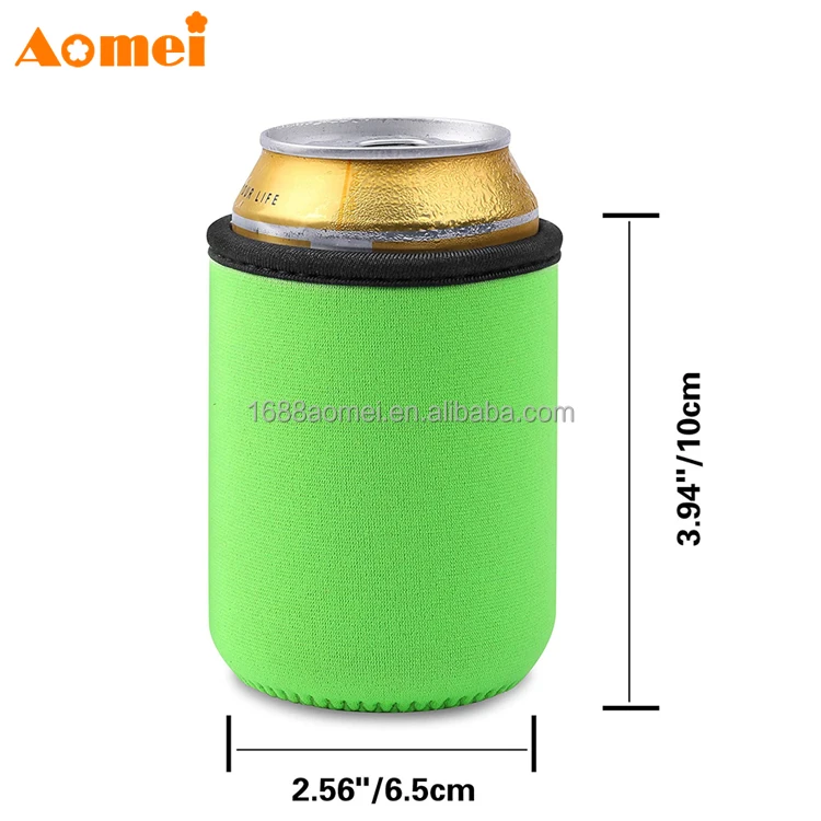 Aomei Custom Printed Neoprene Beer Can Cooler Sleeve Picnic Washable ...