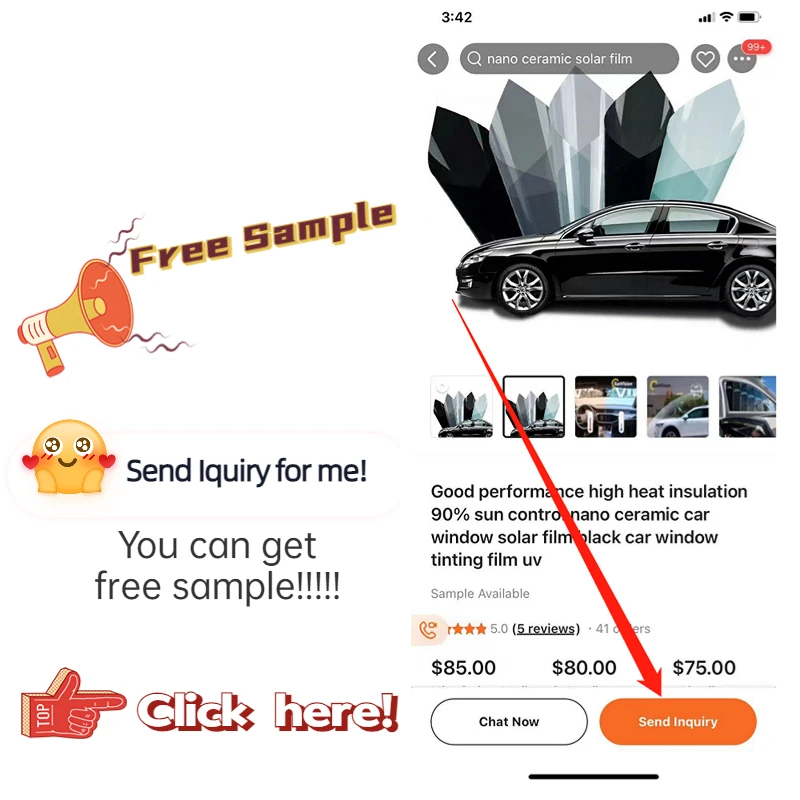 Ultra Vision Car Cooling Film Window Tint Roll Polarized Solrex Slolar ...