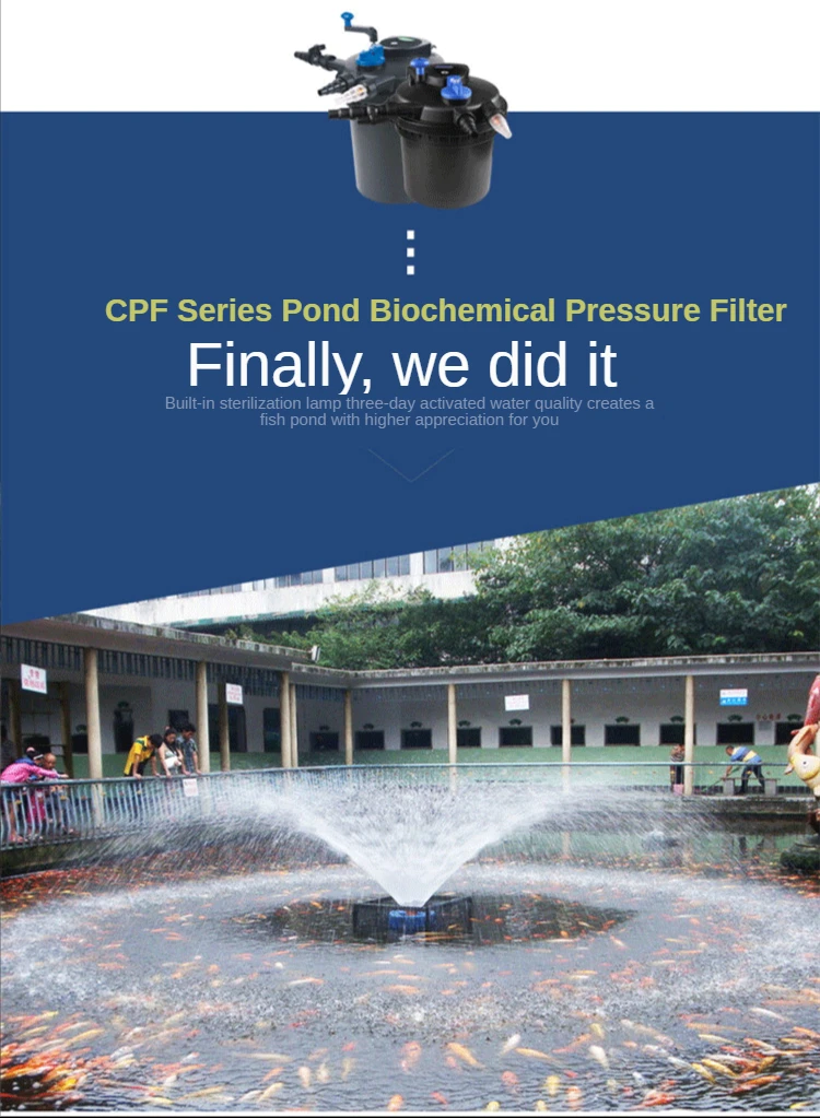 SUNSUN Cpf 75000 Biological Brushes - Efficient Pond Filters