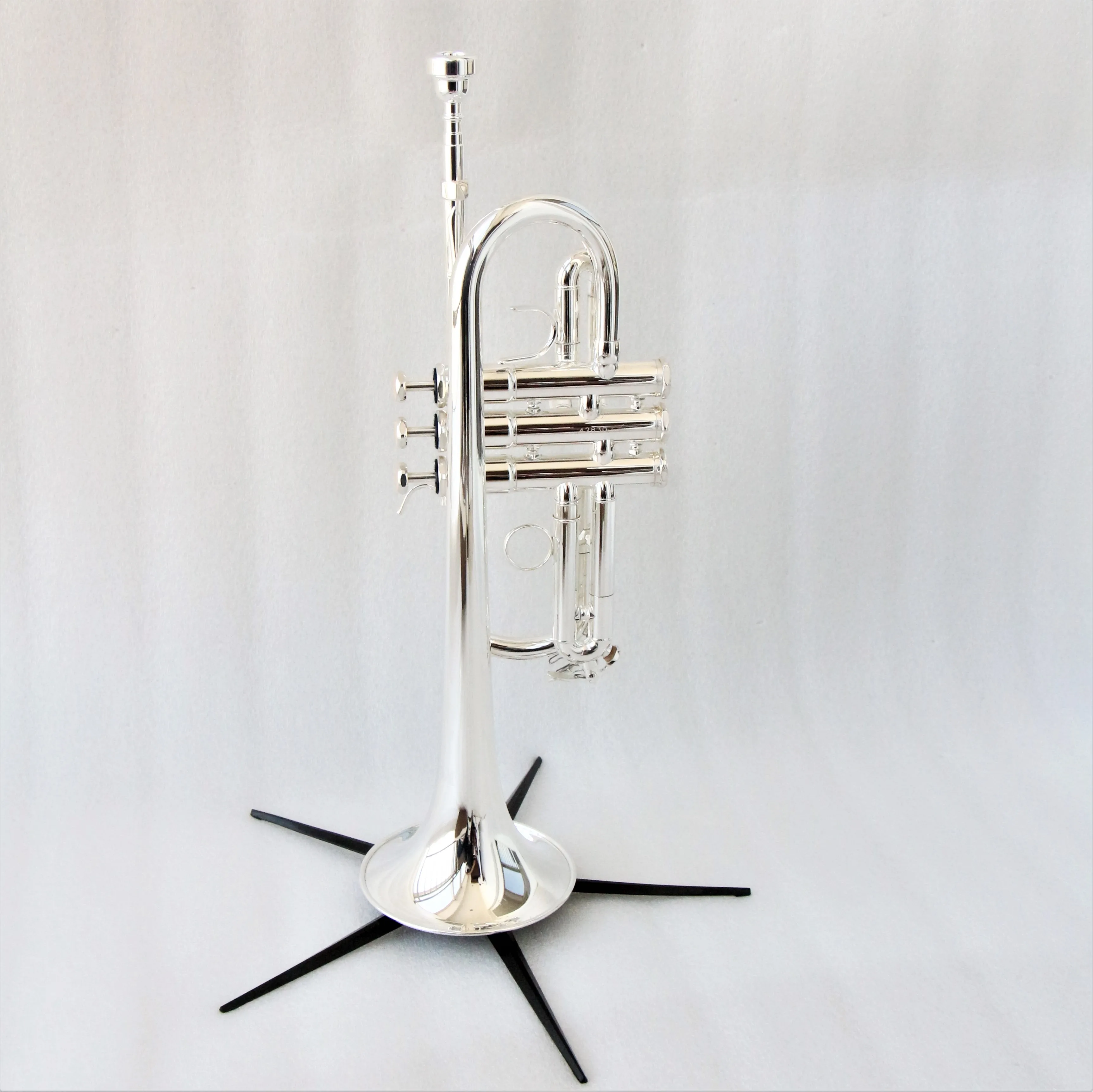 Eb Trumpet/d Trumpet High End Eb/d Silver Plated Trumpet - Buy Trumpet ...