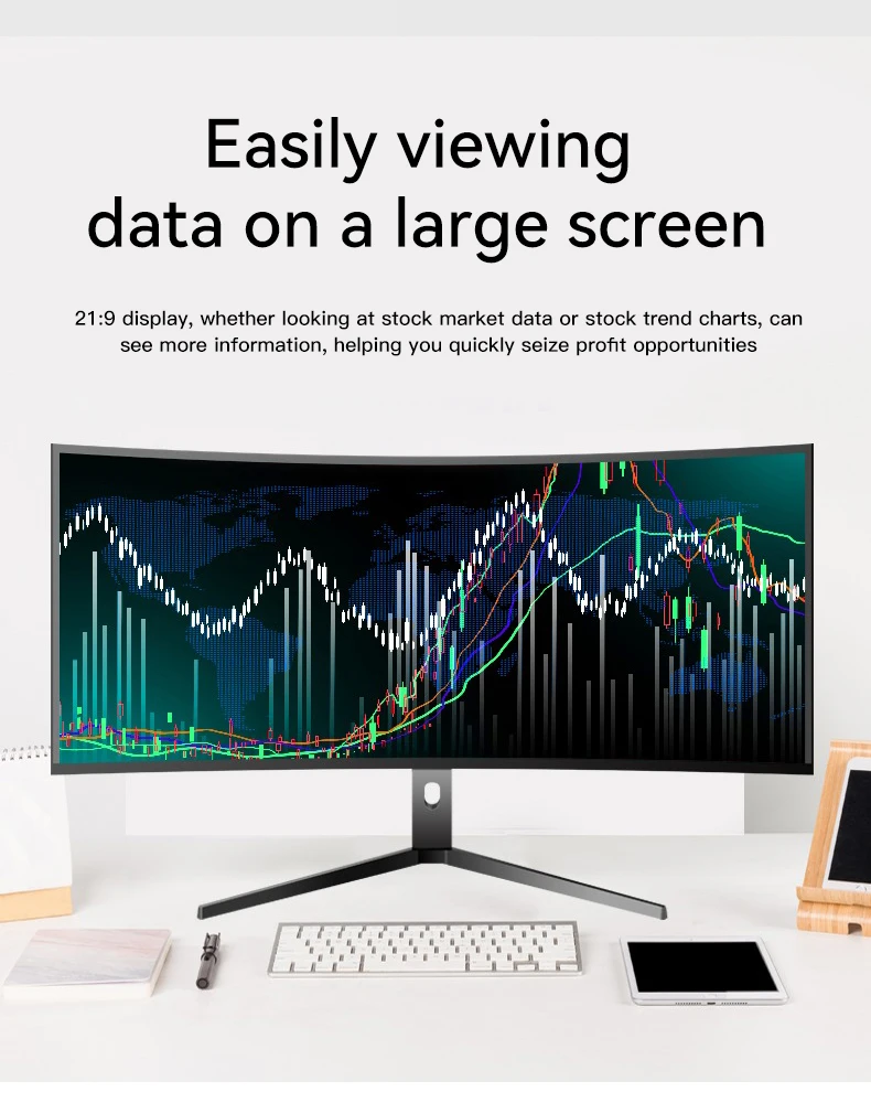 40 Inch 5120*2160 5K 75HZ Curved LED Screen Computer Gaming Monitor PC ...