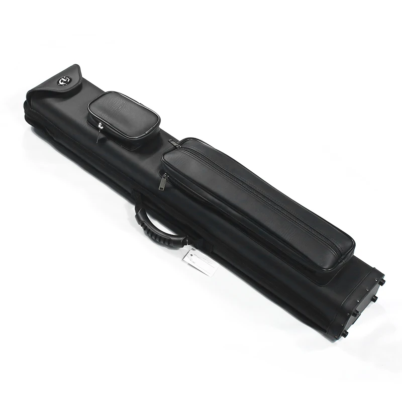 3x5 Black Pool Cue Case Bag 5shafts 3butts Carry Billiard Pool Cue ...