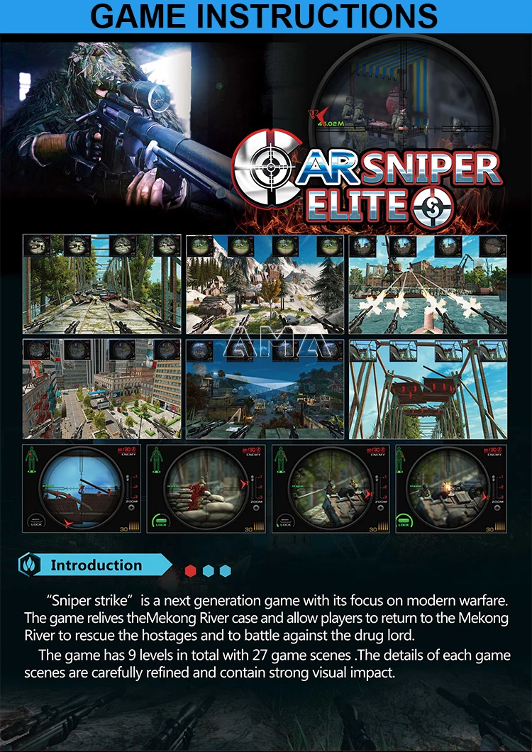 AR Sniper II - Ultimate Shooting Arcade Game for Fun & Skill