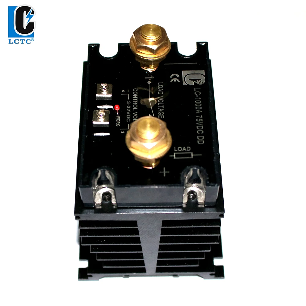 SSR-1000DD DC Relay - 1000A Solid State Relay for Protection