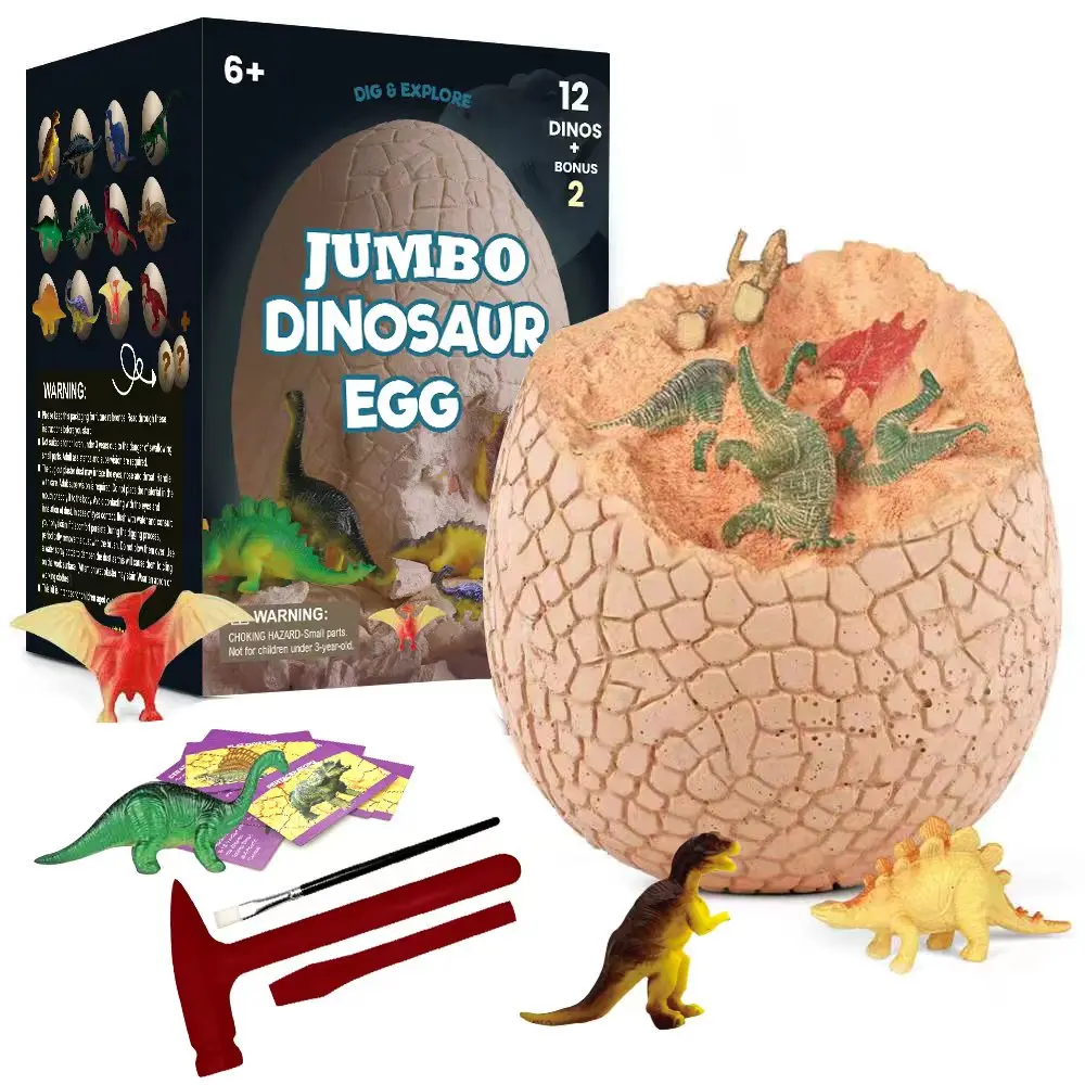 Dino Egg Dig Kit - Excavate Fossils & Develop Intelligence