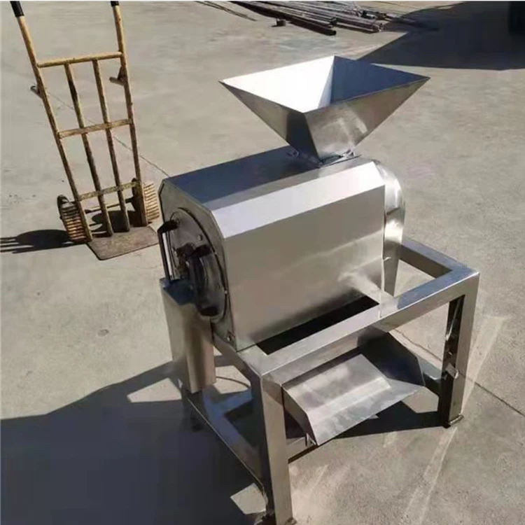 High Capacity Wheat Grass Juice Pulper Pulping Machine / Vegetable ...